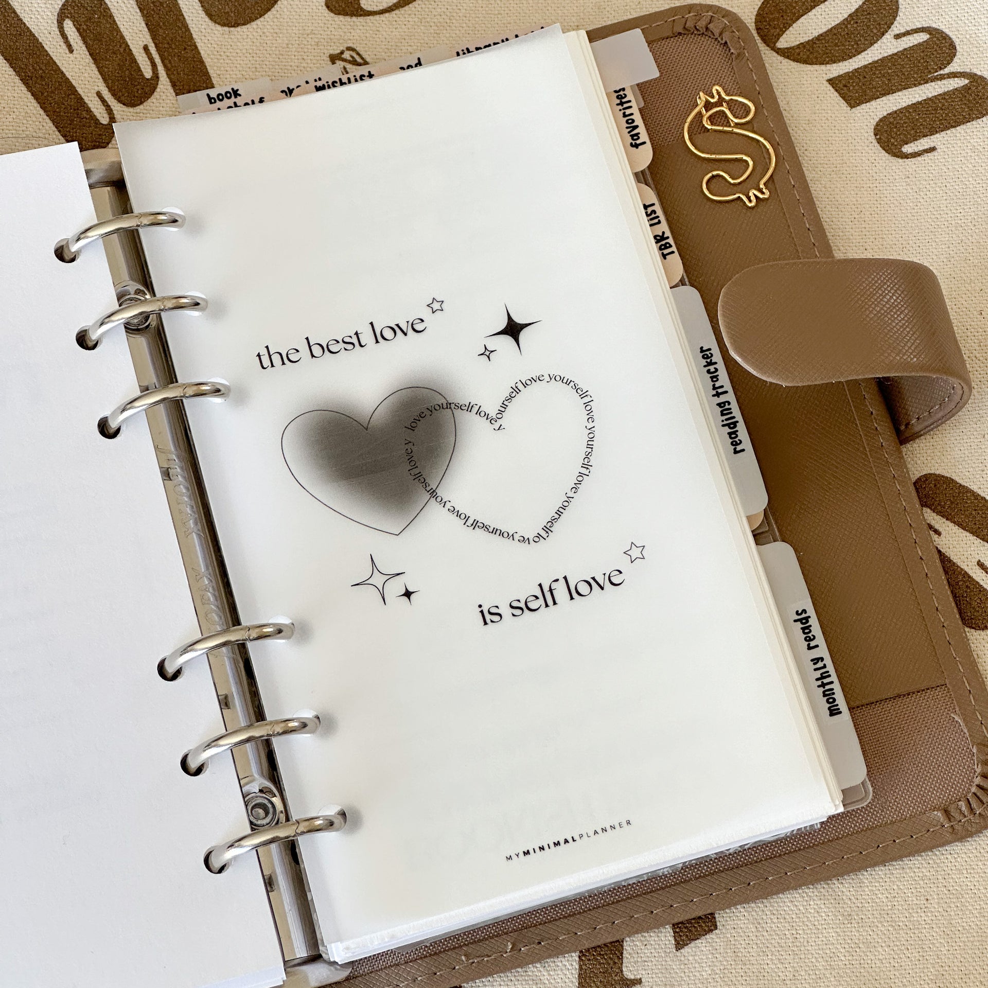 PRD207 - The Best Love is Self Love - Printable Dashboard – My Minimal ...