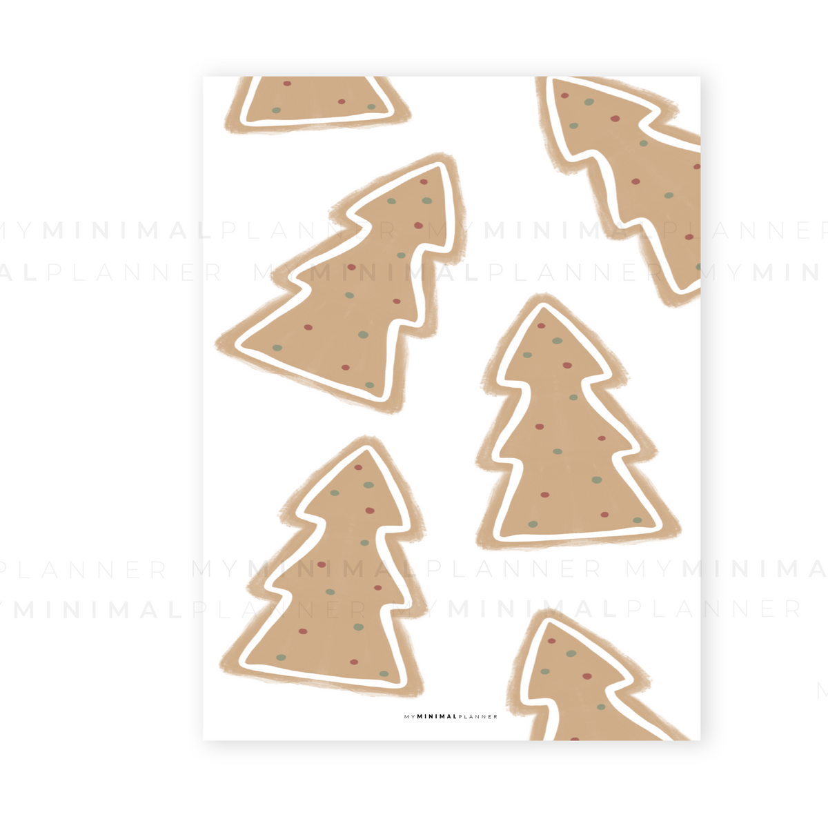 PRD232 - Cookie Tree - Printable Dashboard – My Minimal Planner