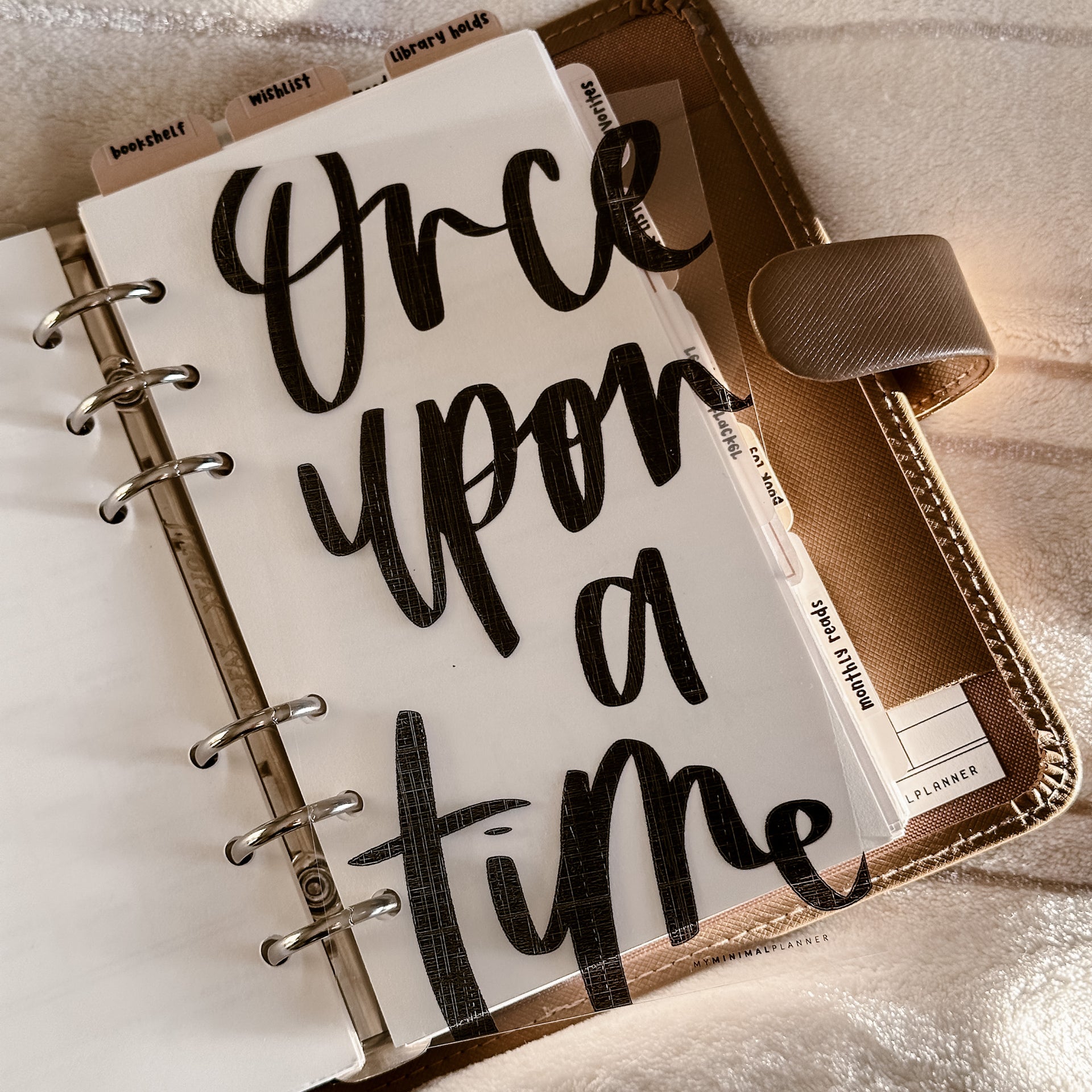 PRD226 - Once Upon A Time - Printable Dashboard – My Minimal Planner