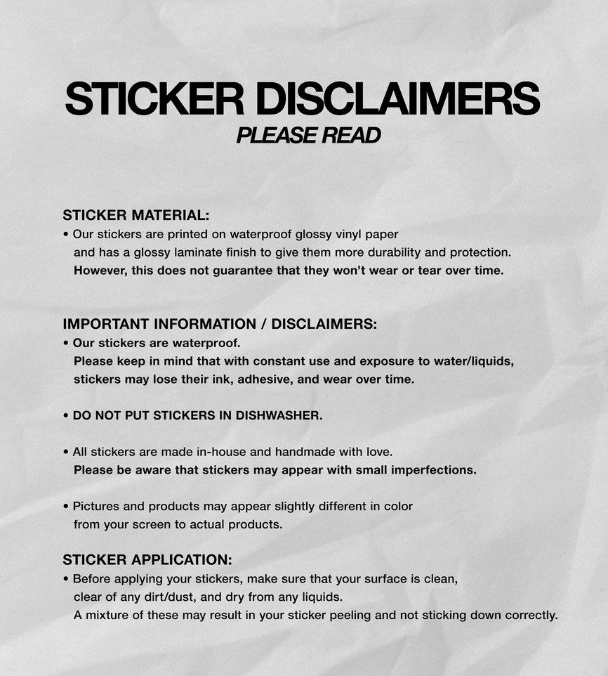 All Stickers – My Minimal Planner