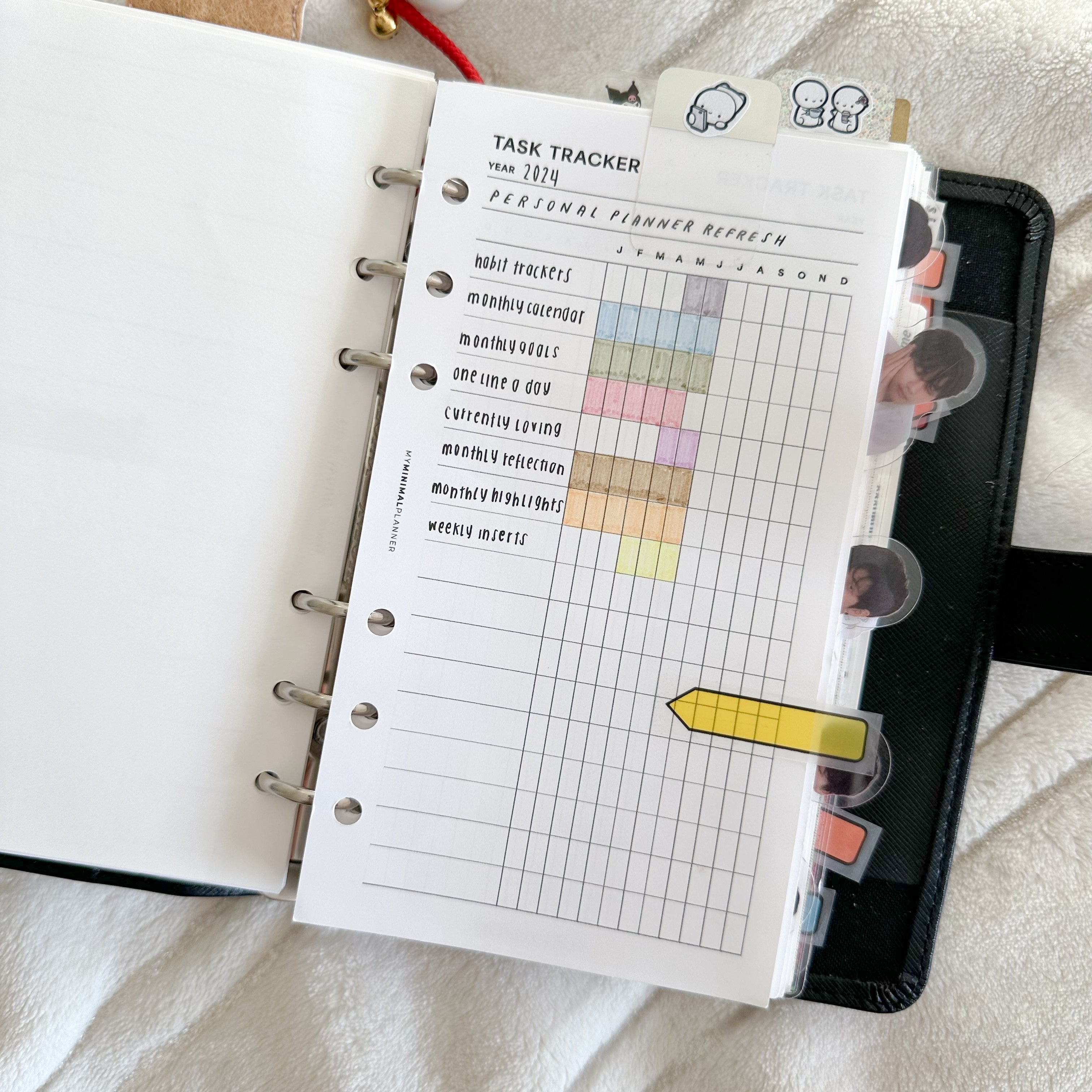 PR287 - Task Tracker - Printable Insert – My Minimal Planner