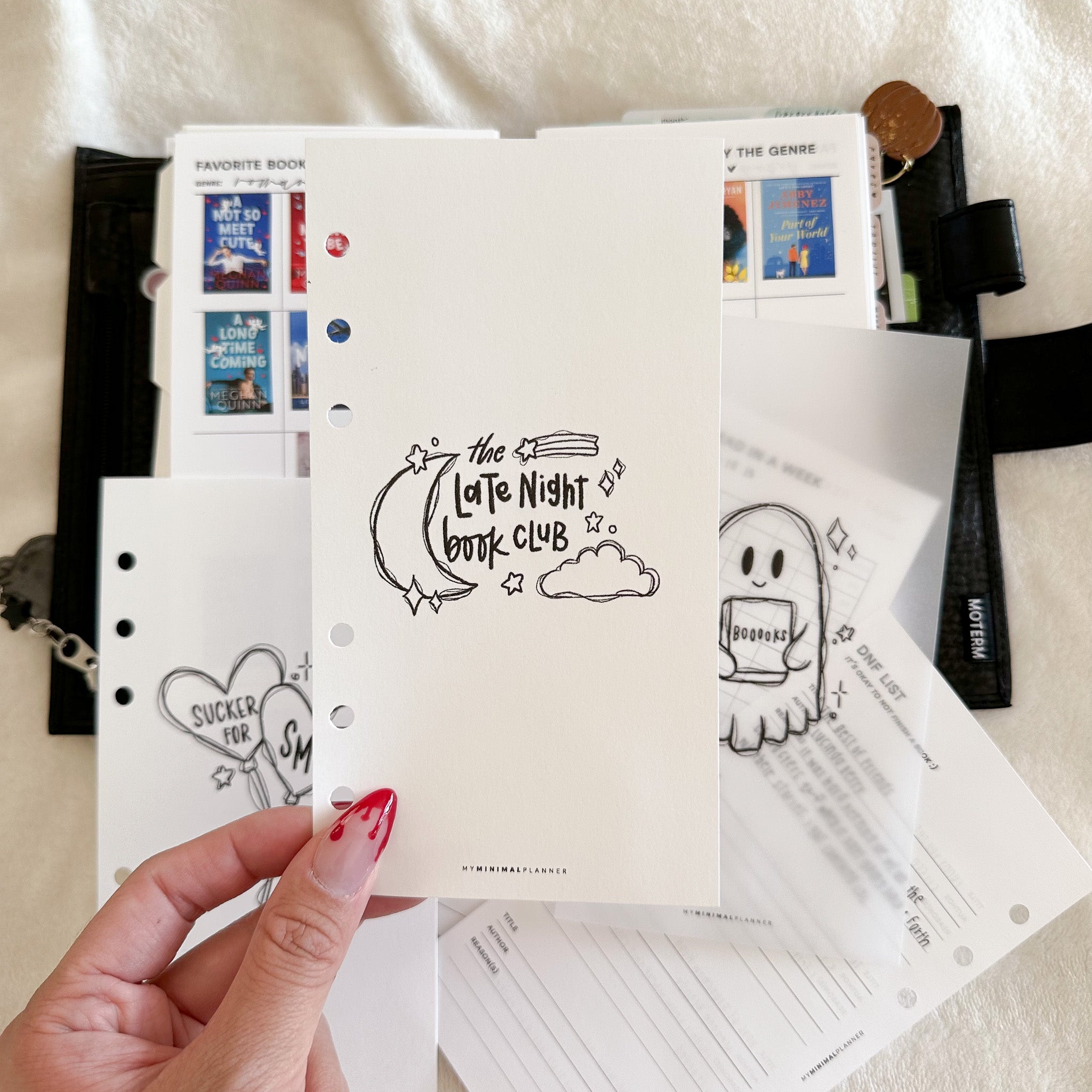 PRD187 - The Late Night Book Club - Printable Dashboard – My Minimal ...