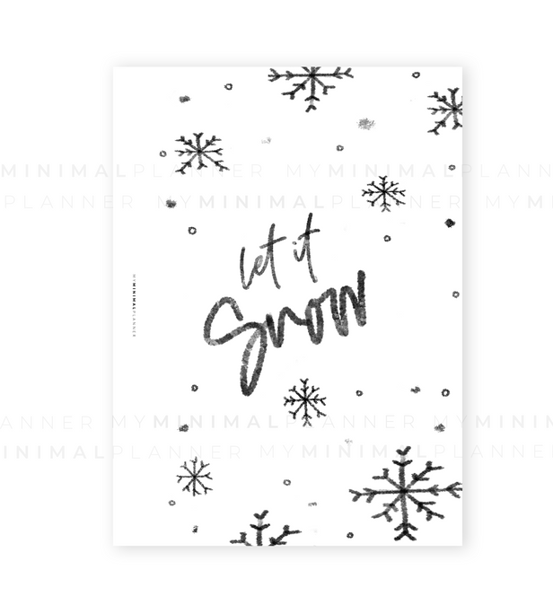 Script / Calligraphy – My Minimal Planner