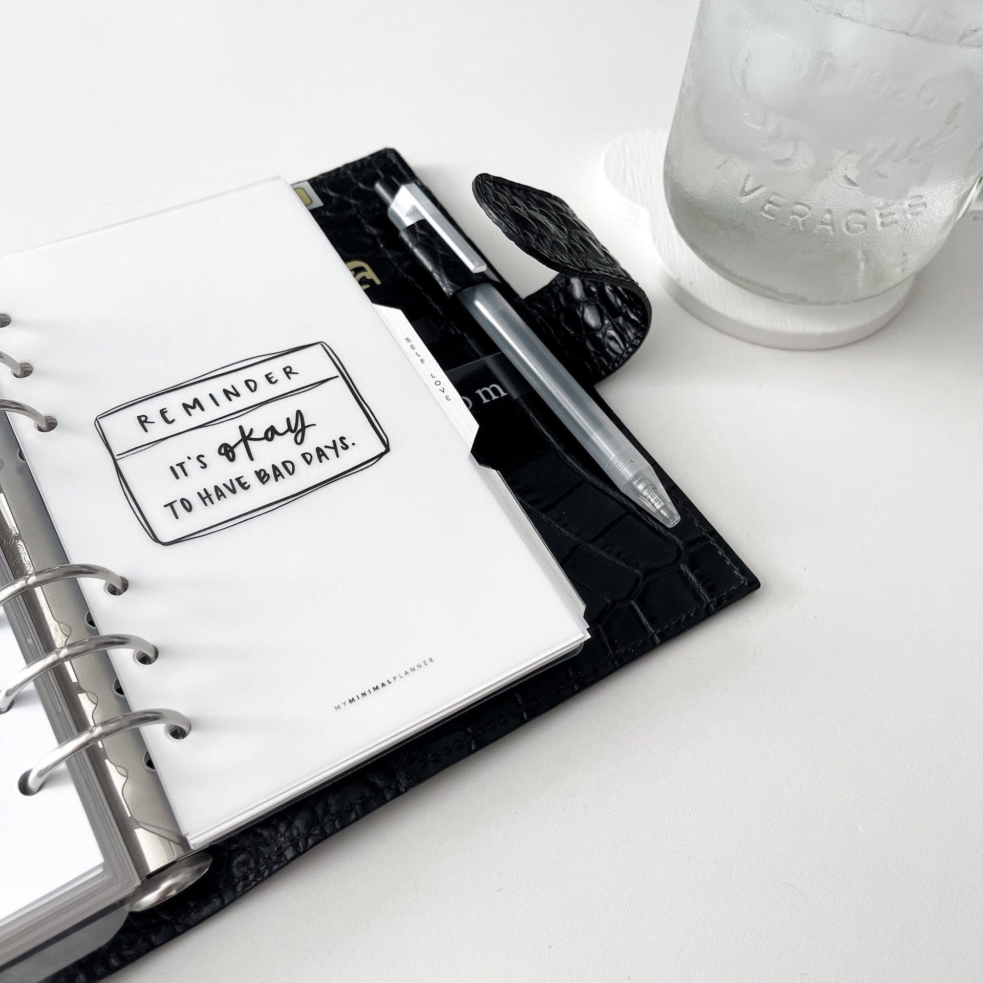 PRD03 - Daily Reminders / Set of 5 - Printable Dashboards – My Minimal ...