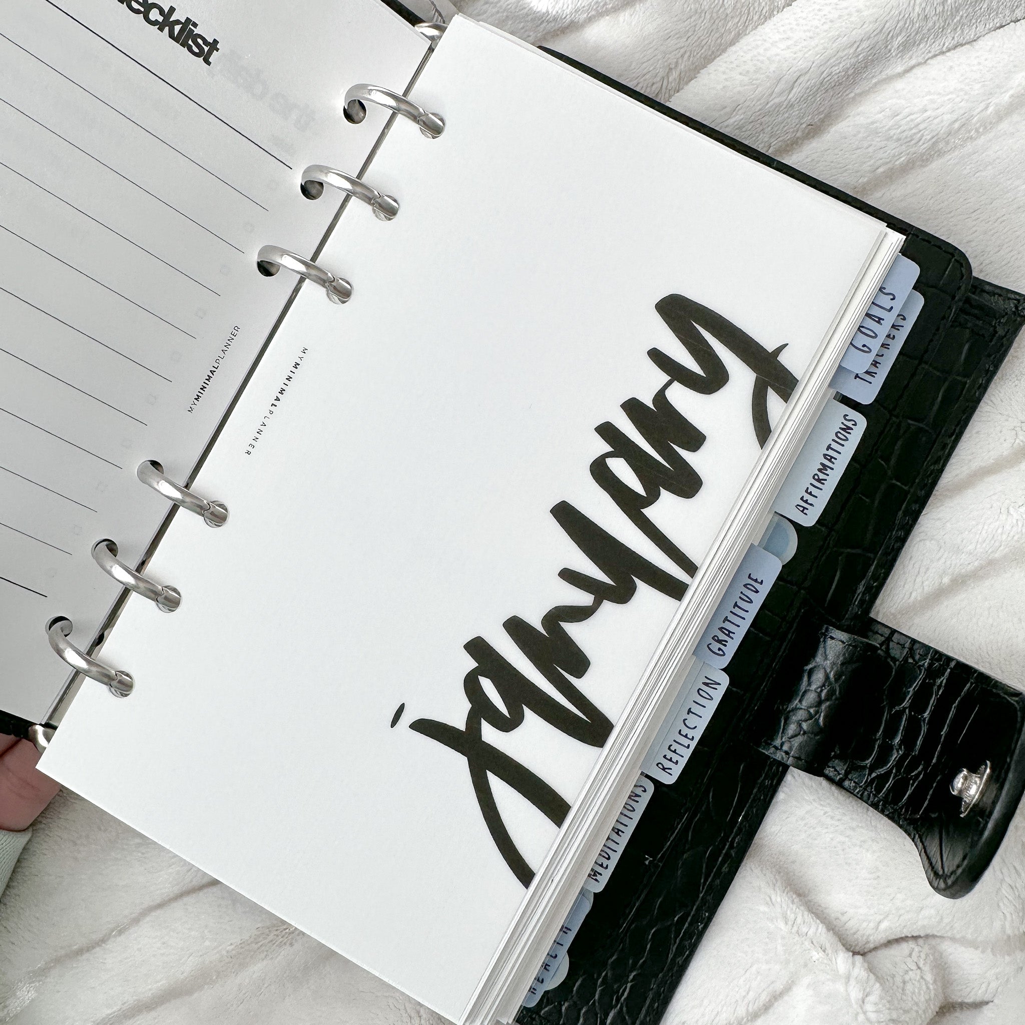 PRD163 - Monthly Covers - Printable Dashboard – My Minimal Planner