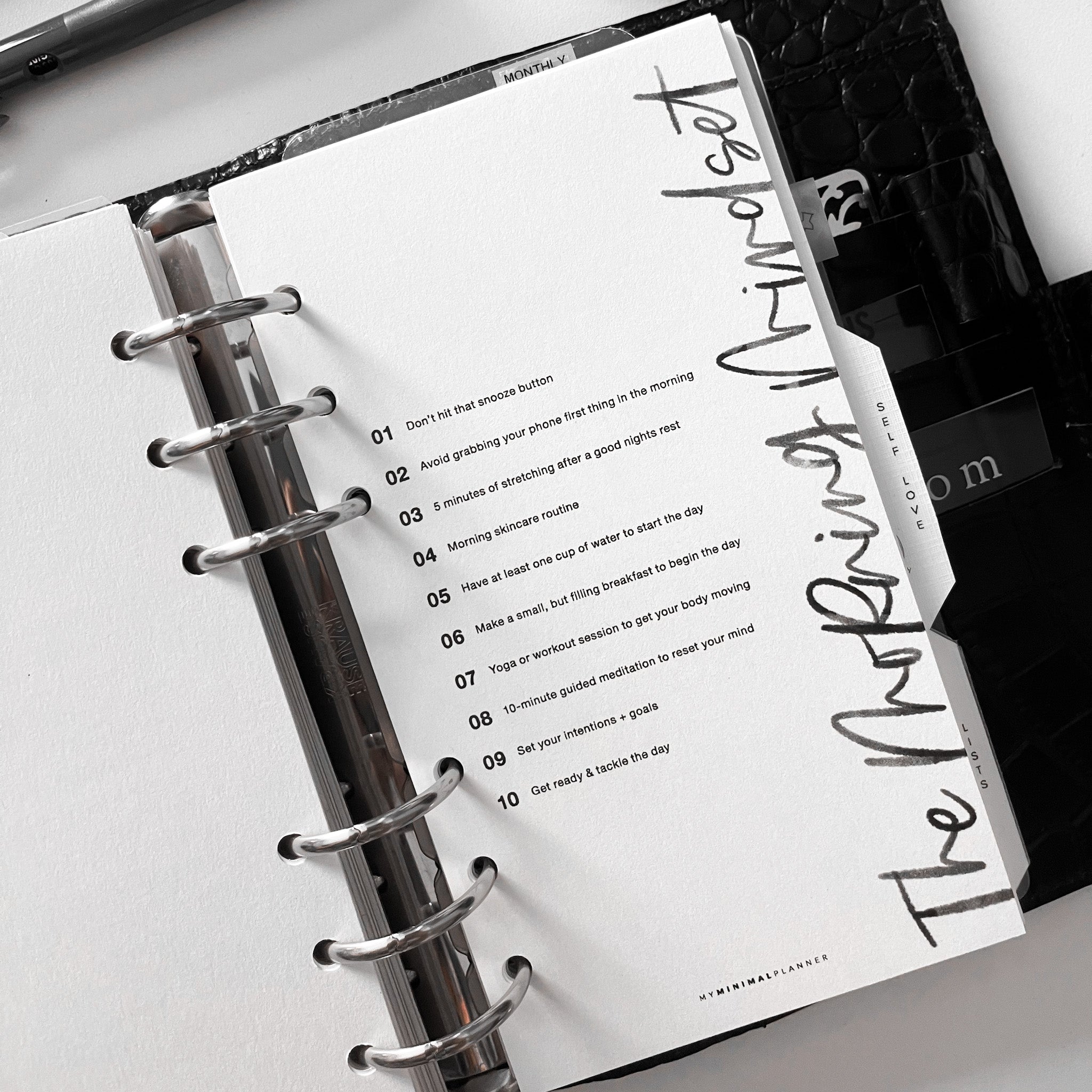 PRD38 - The Morning Mindset Dashboard - Printable Dashboard – My ...